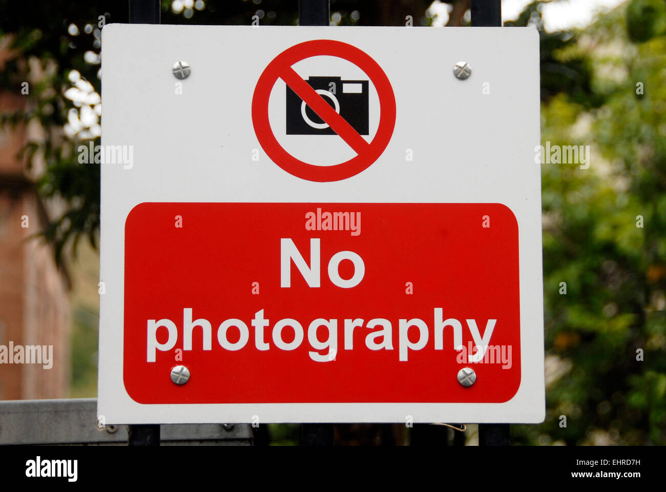 Photography prohibited sign hi-res stock photography and images - Alamy