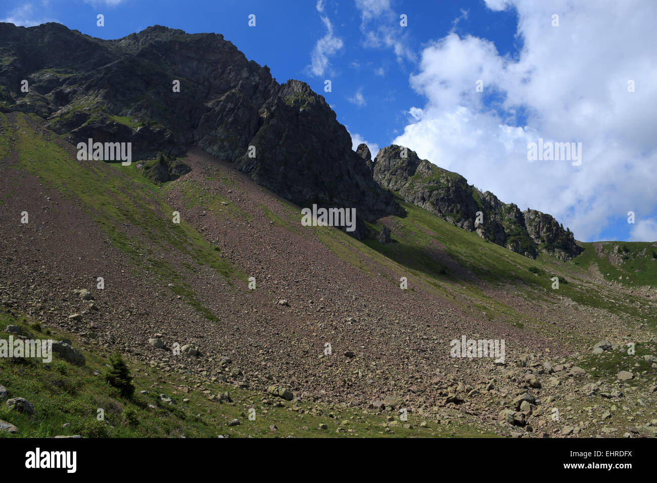 Panorama view blue mountain hi-res stock photography and images - Alamy