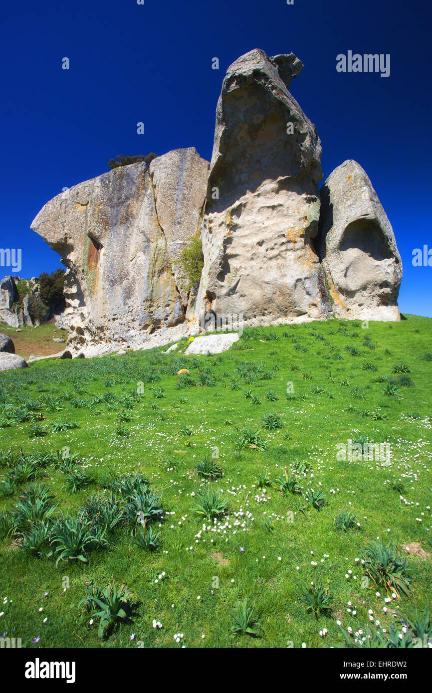 Argimusco rocks in Sicily country. Italy Stock Photo - Alamy