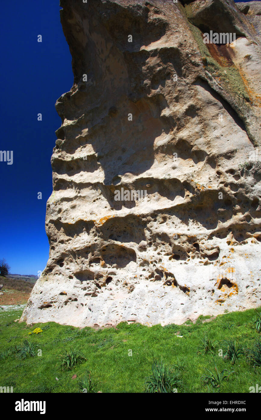 Argimusco rocks in Sicily country. Italy Stock Photo - Alamy