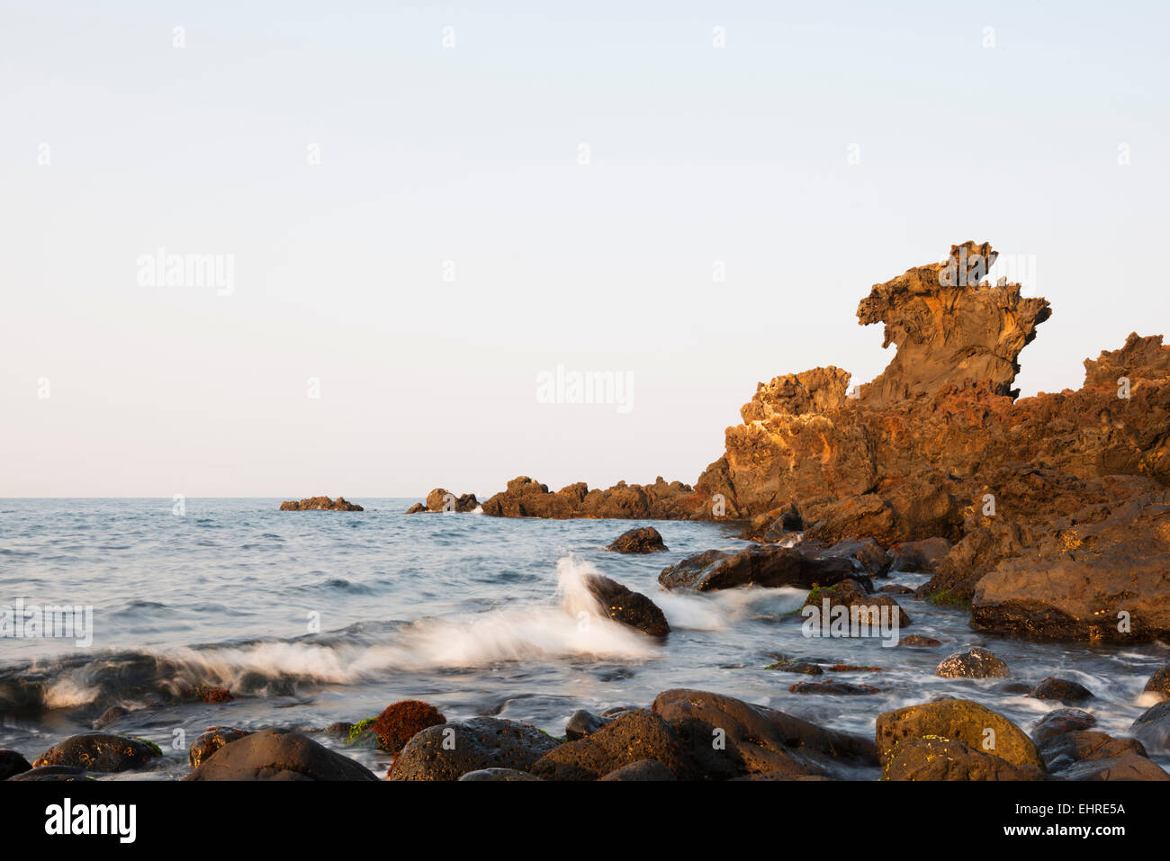 Asia, Republic of Korea, South Korea, Jeju island, Jeju city, Yongduam ...