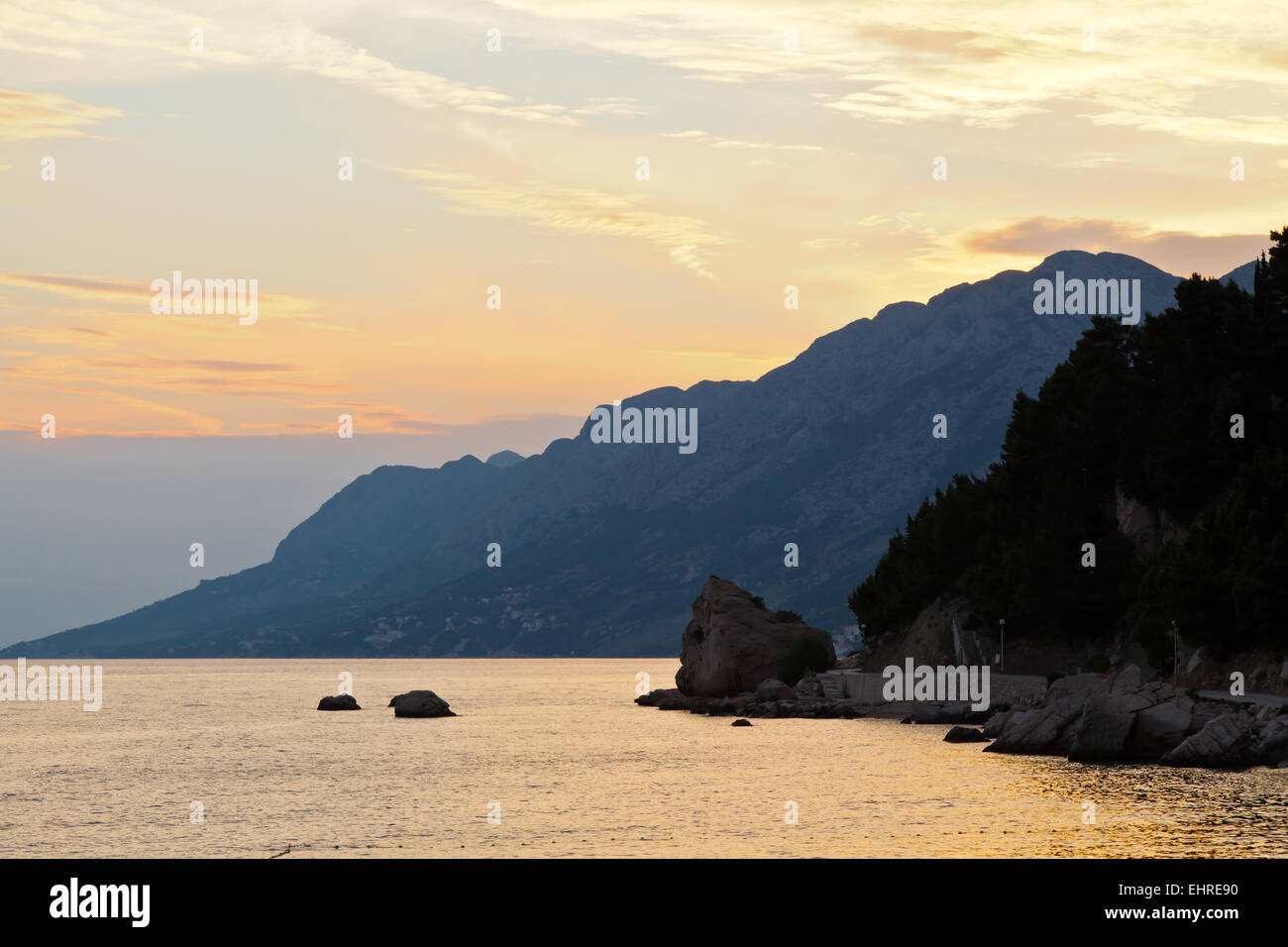 Adriatic sunset hi-res stock photography and images - Alamy
