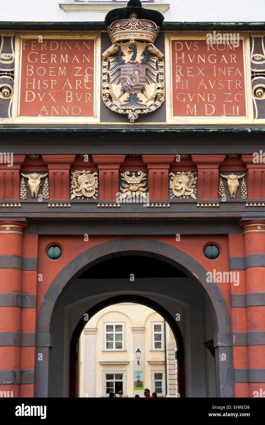 Swiss Gate, Hofburg, Vienna Stock Photo - Alamy