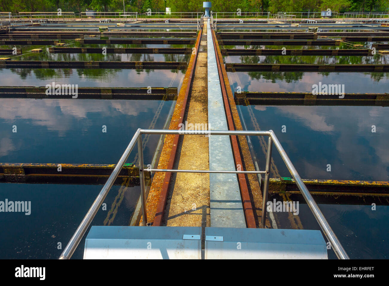 Cleaning waste water processing hi-res stock photography and images - Alamy