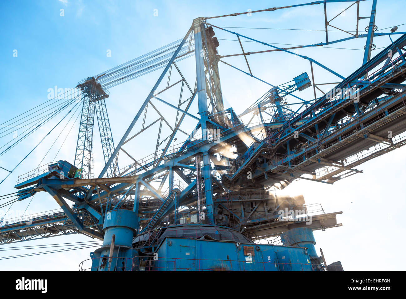 Mining machinery in the mine Stock Photo - Alamy