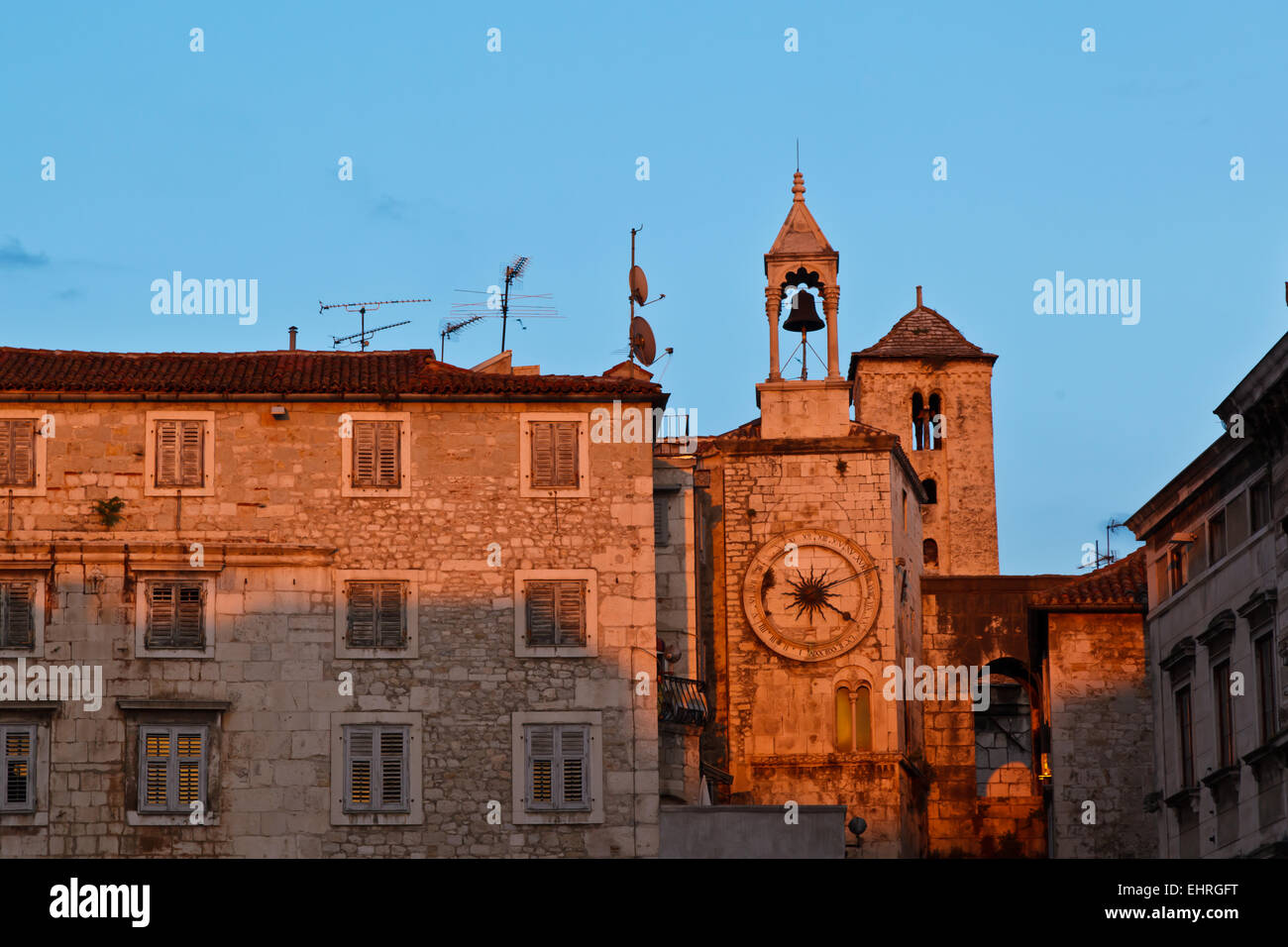 Iron Gate in Diocletian Palace in Split, Croatia Stock Photo - Alamy