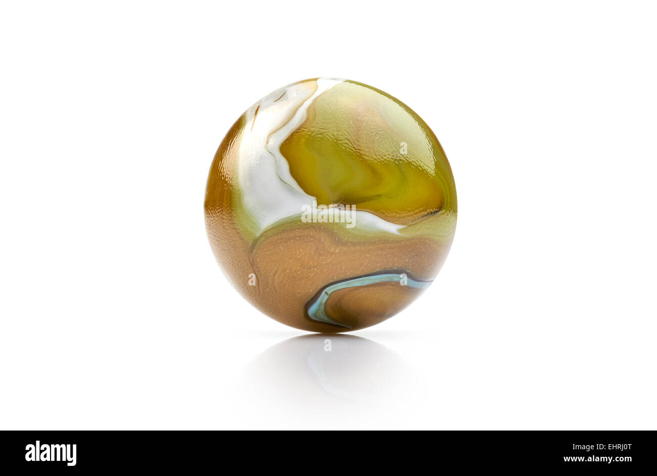 striped marble isolated on white with clipping path Stock Photo - Alamy