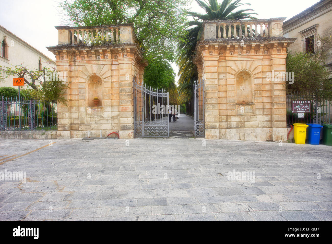Hyblean Garden in Ragusa Hybla Stock Photo - Alamy