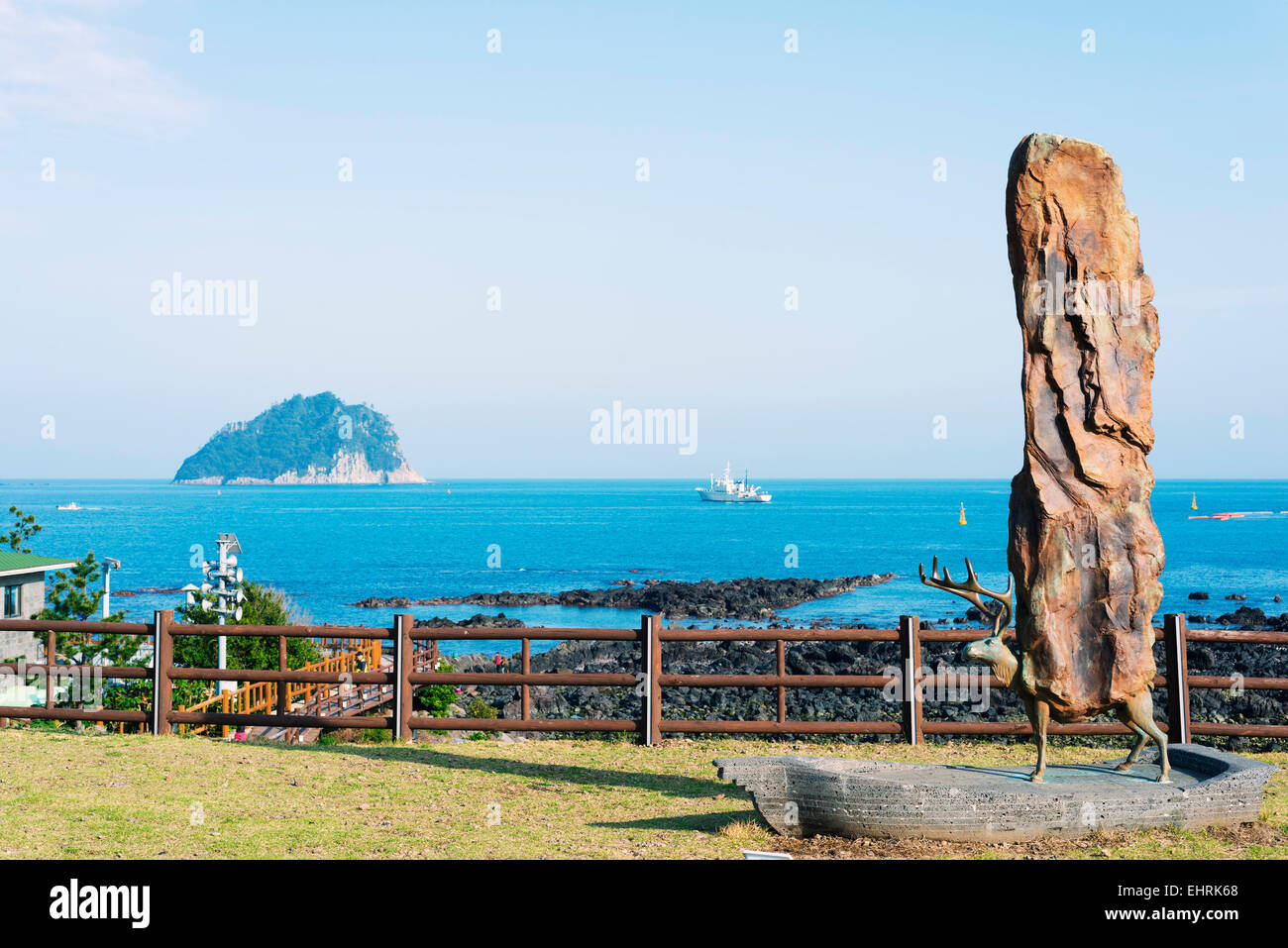 Asia, Republic of Korea, South Korea, Jeju island, Seogwipo city ...