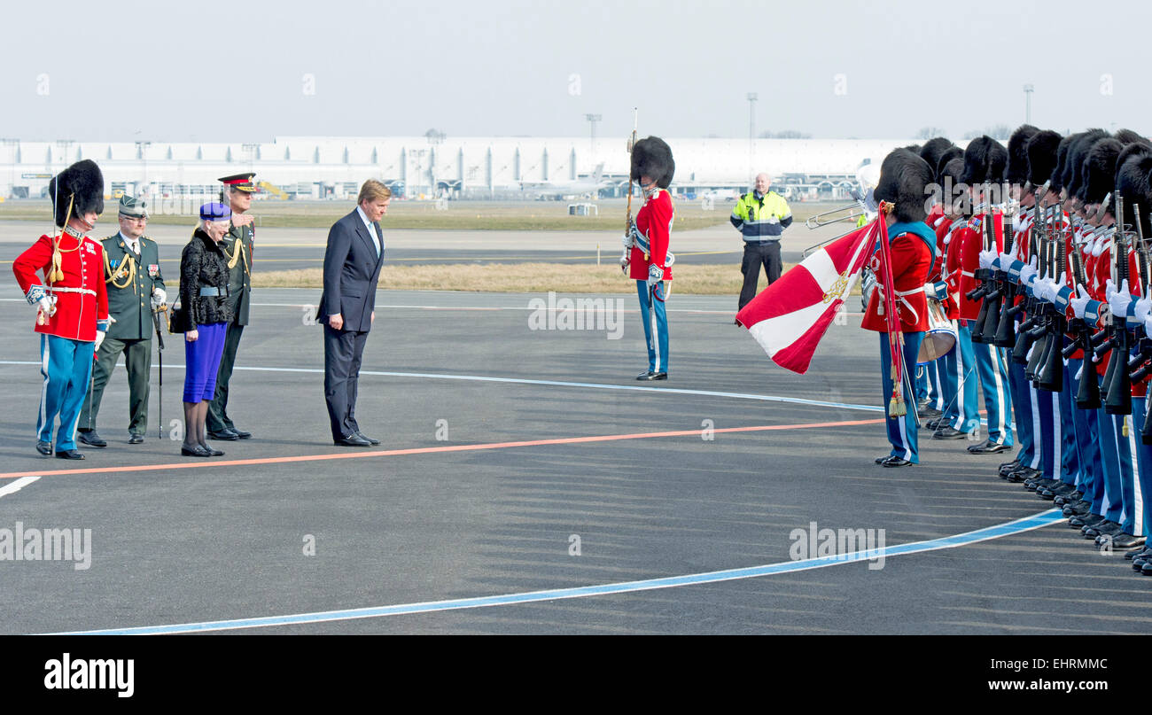 Copenhagen, Denmark. 17th Mar, 2015. King Willem-Alexander of The ...