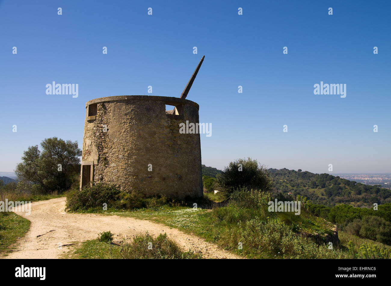 Ruined windmill hi-res stock photography and images - Alamy