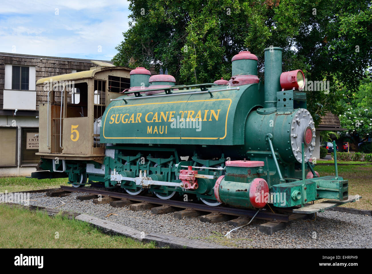 Lahaina sugar cane train maui hi-res stock photography and images - Alamy