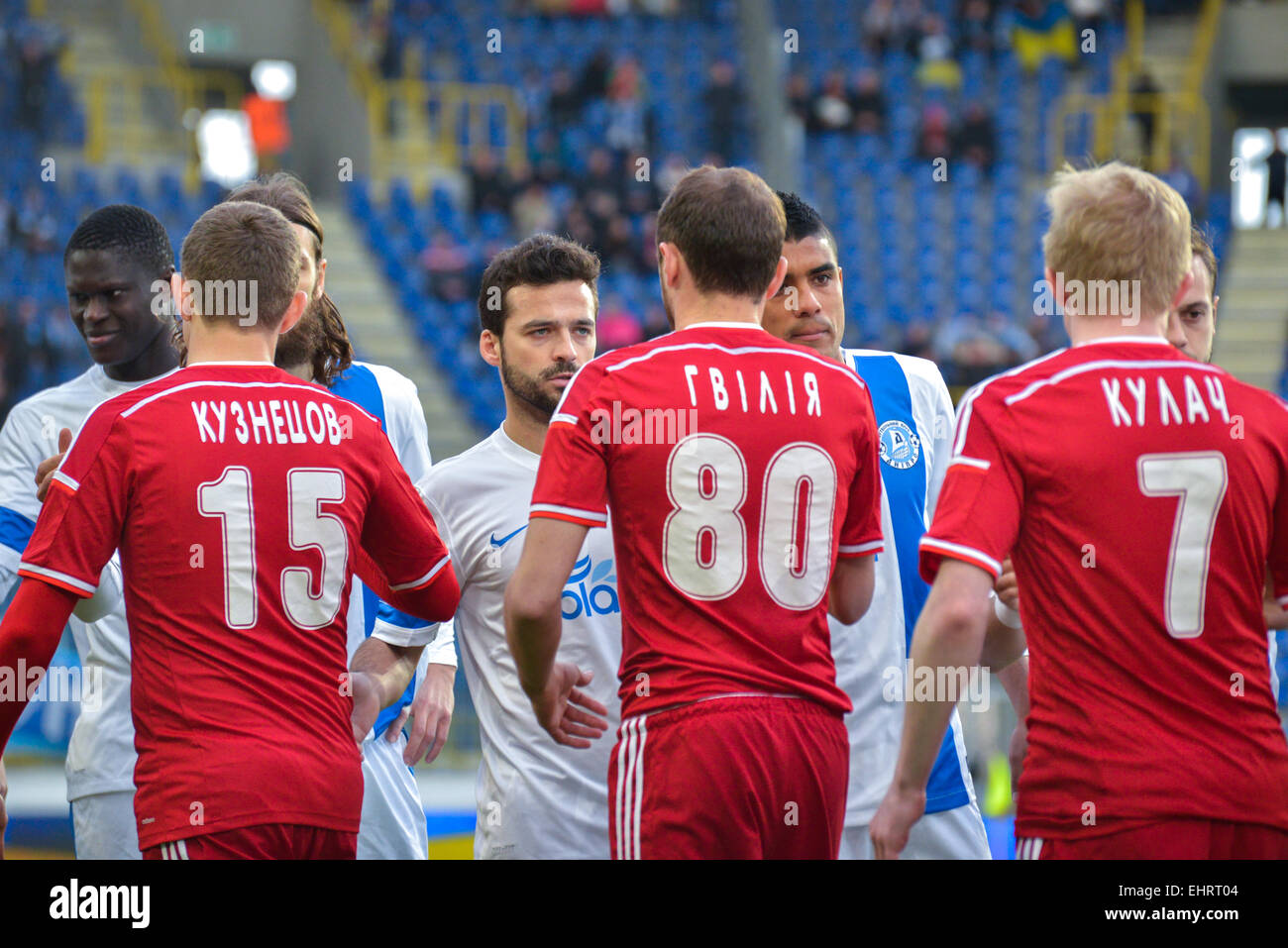 Ukrainian football players hi-res stock photography and images - Alamy