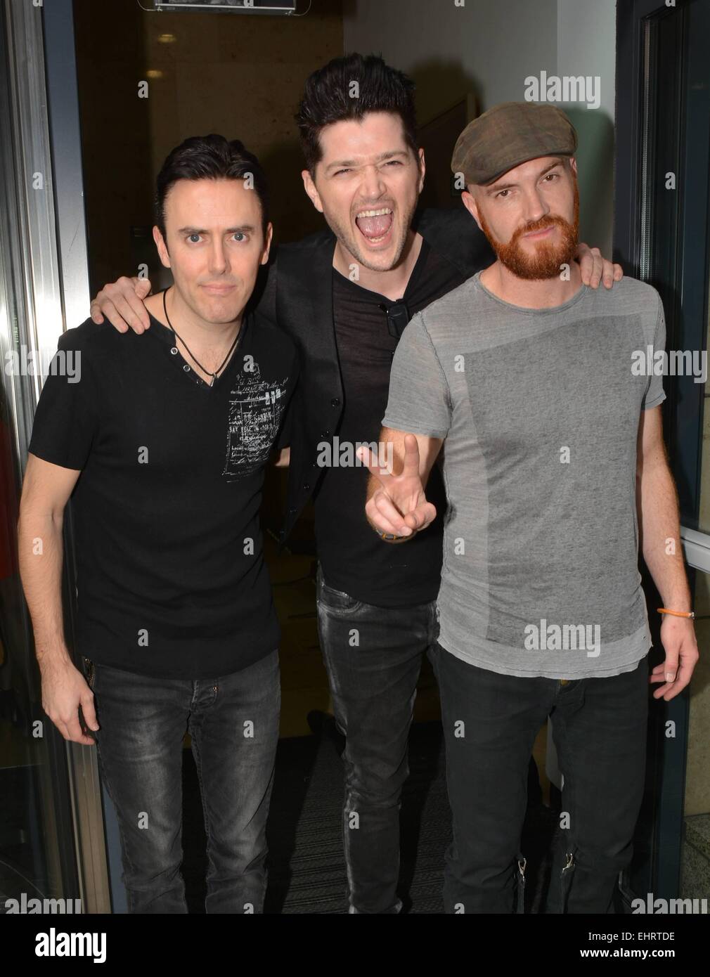 The Script (Glen Power, Danny O'Donoghue, Mark Sheehan) at Today FM ...
