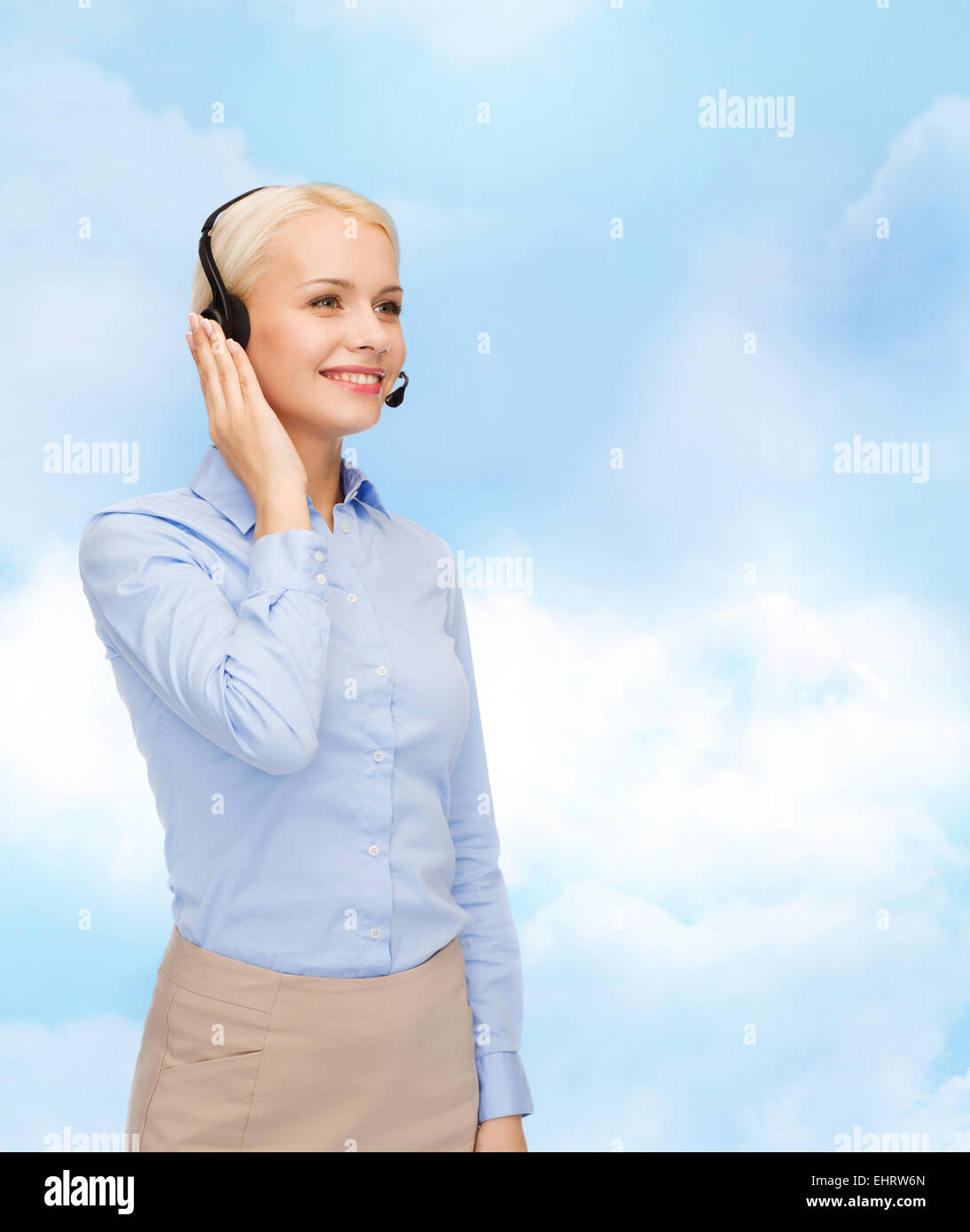 Helpline conversation hi-res stock photography and images - Alamy