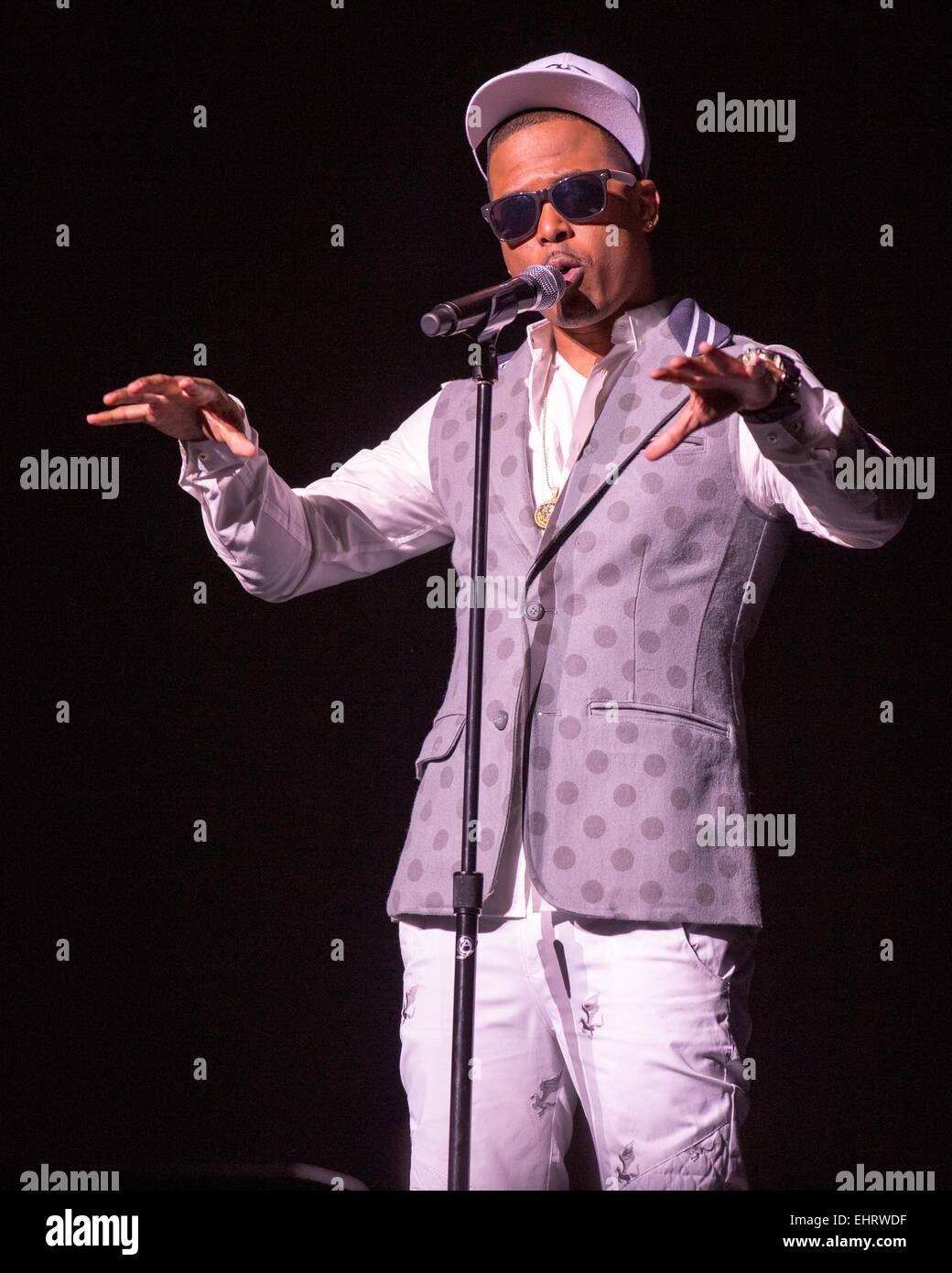 March 28, 2014 - Hammond, Indiana, U.S - Chicago rapper BENONE JONES ...