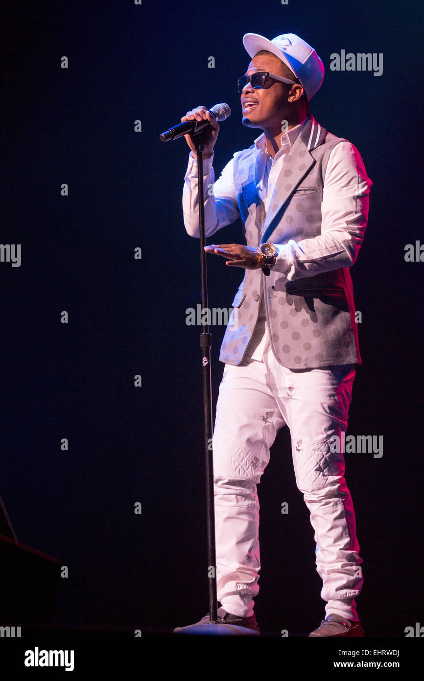 March 28, 2014 - Hammond, Indiana, U.S - Chicago rapper BENONE JONES ...