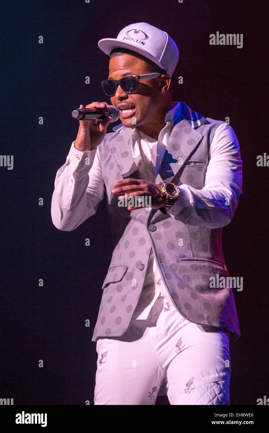 March 28, 2014 - Hammond, Indiana, U.S - Chicago rapper BENONE JONES ...