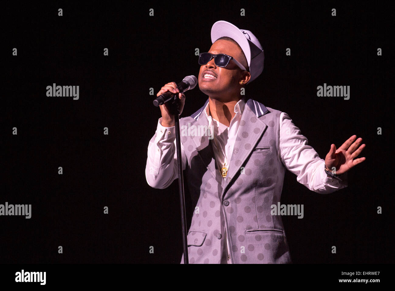 March 28, 2014 - Hammond, Indiana, U.S - Chicago rapper BENONE JONES ...