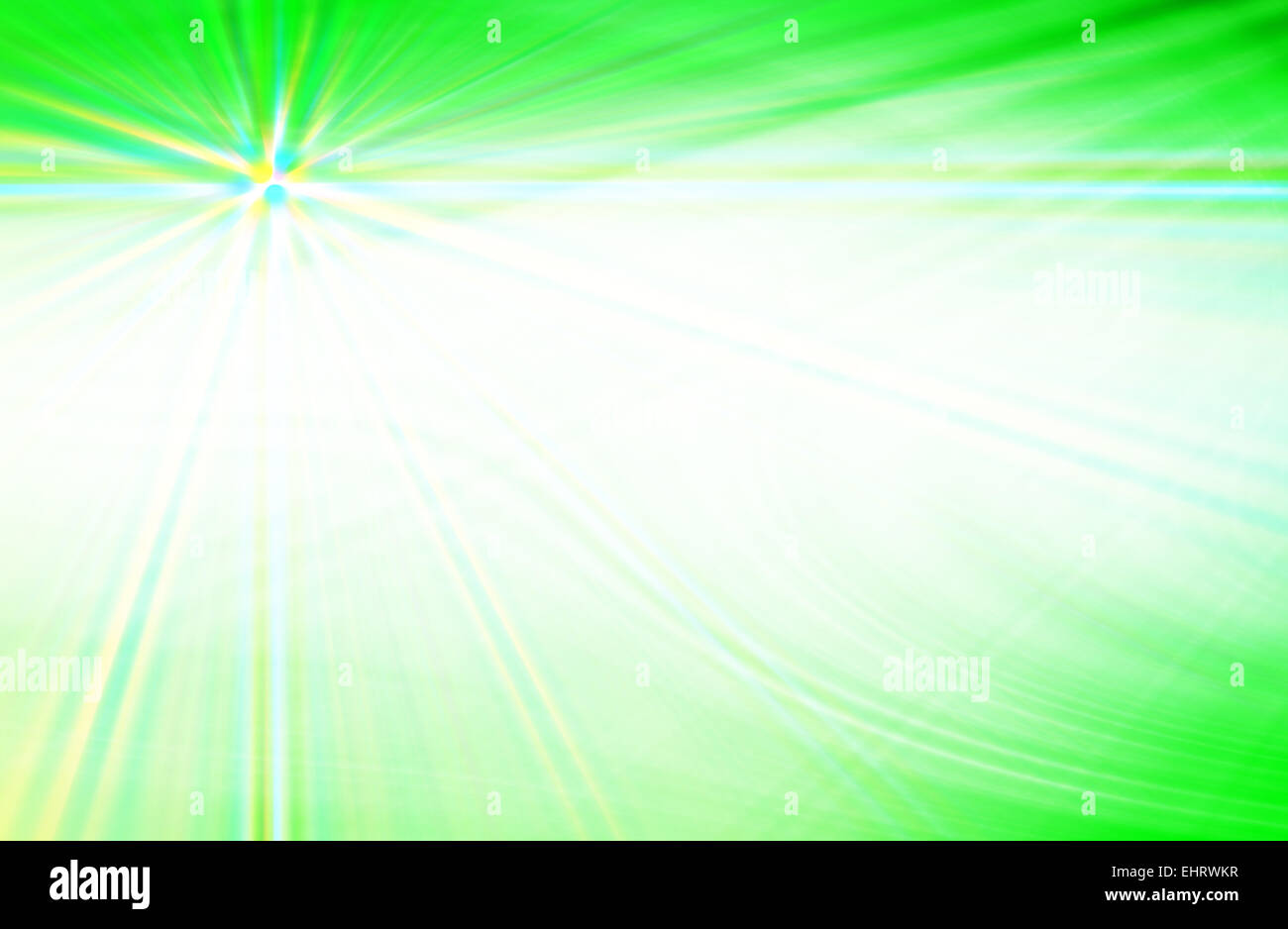 abstract green color background with motion ray Stock Photo - Alamy
