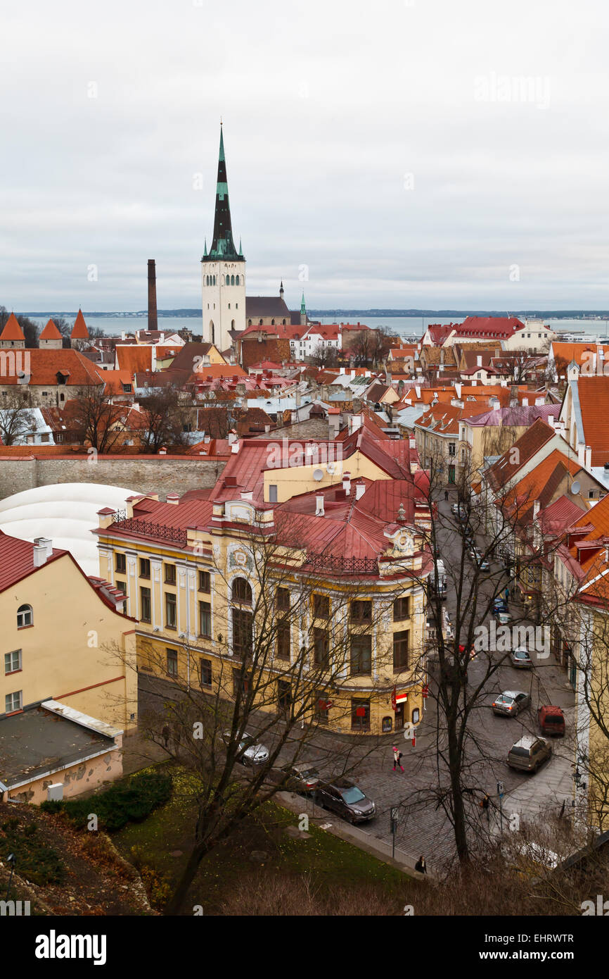 Panoramic view old tallinn hi-res stock photography and images - Alamy