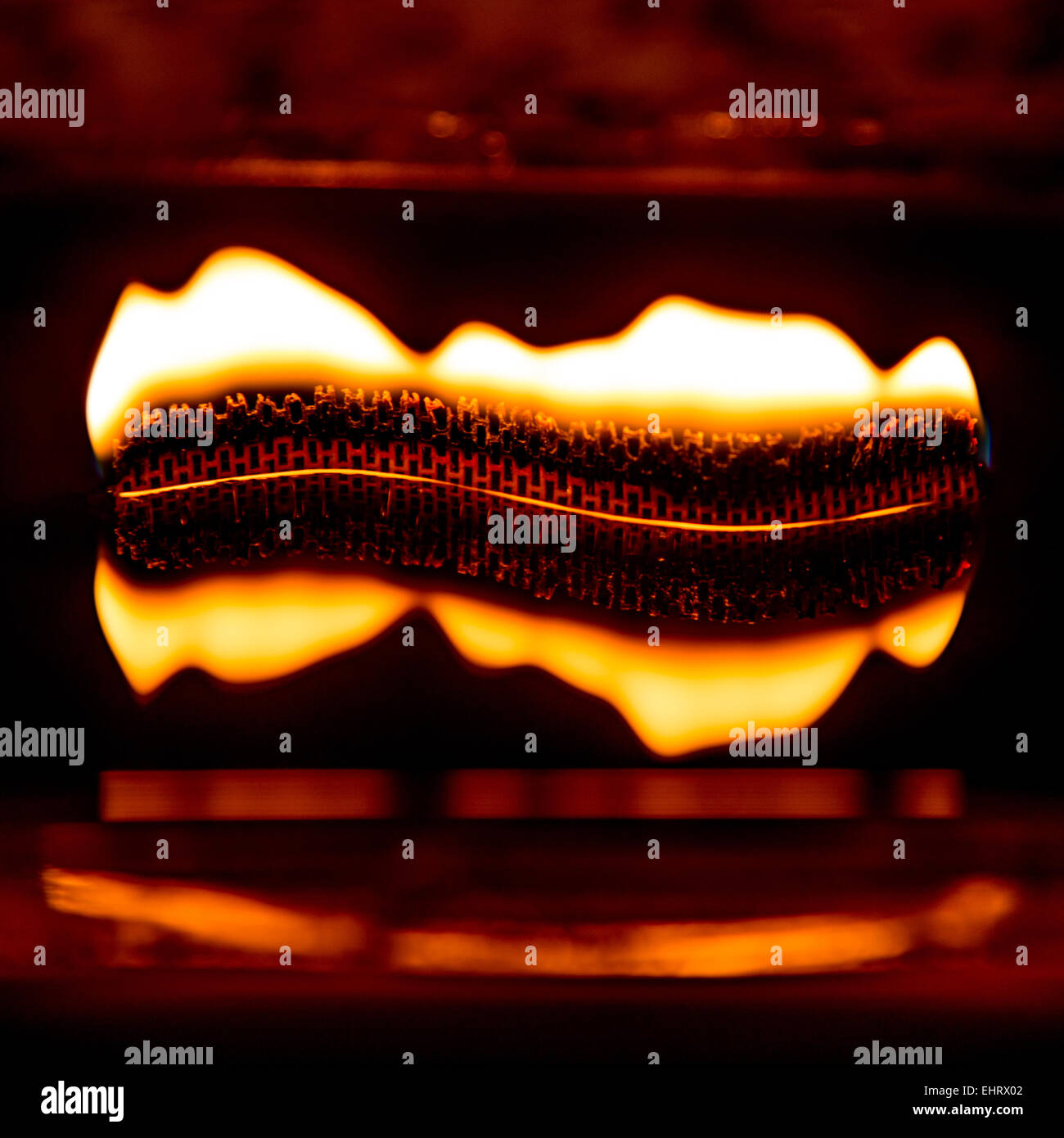 A Ribbon of Fire Stock Photo - Alamy
