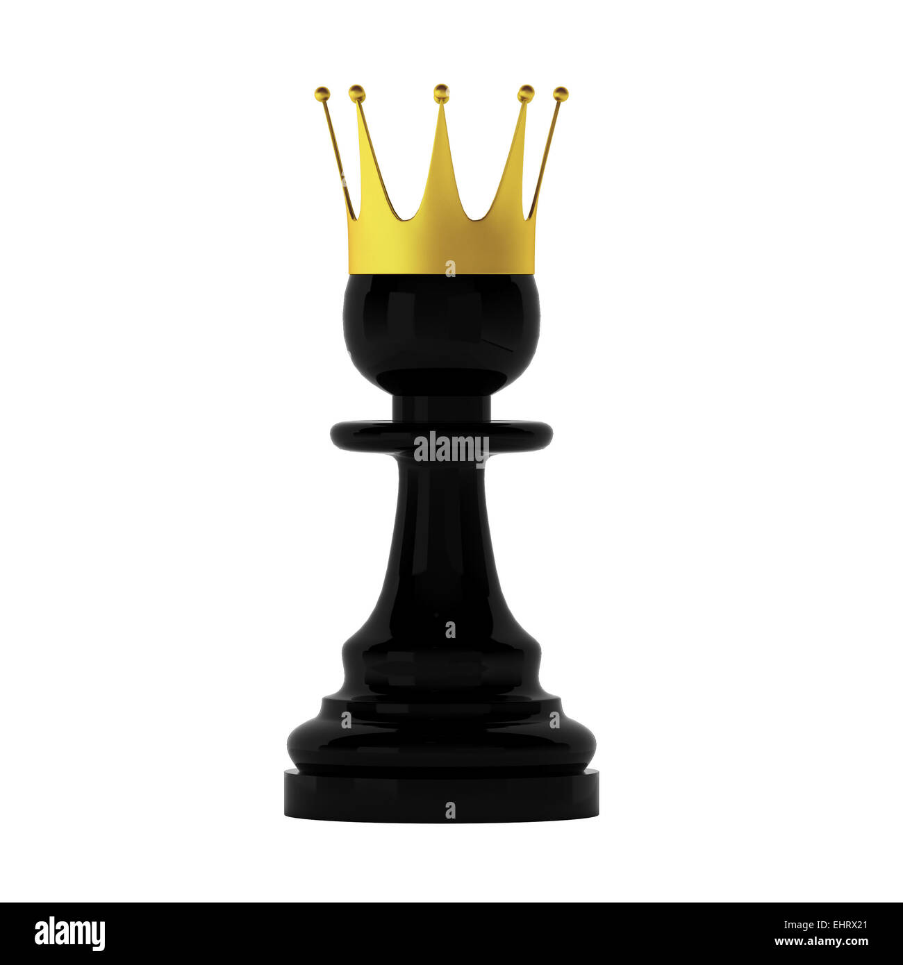 3d render of pawn Stock Photo - Alamy