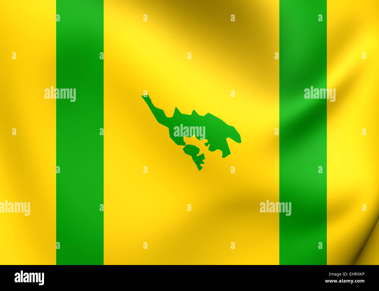 Flag of Isla Culebra, Puerto Rico Stock Photo - Alamy