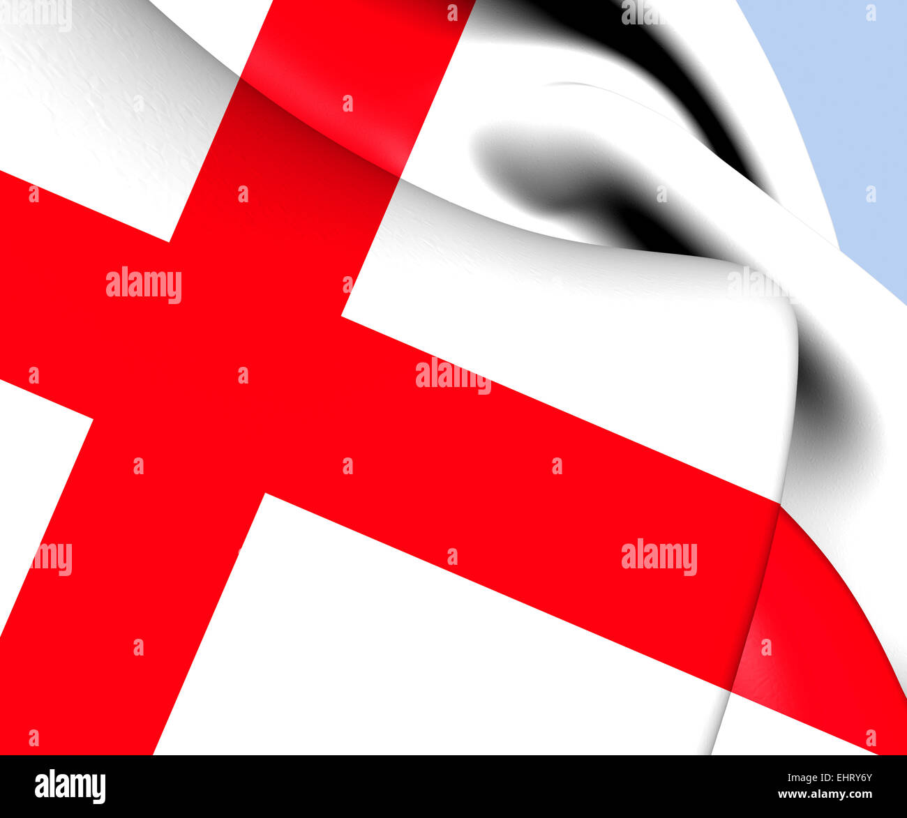 Flag of England. Close Up Stock Photo - Alamy
