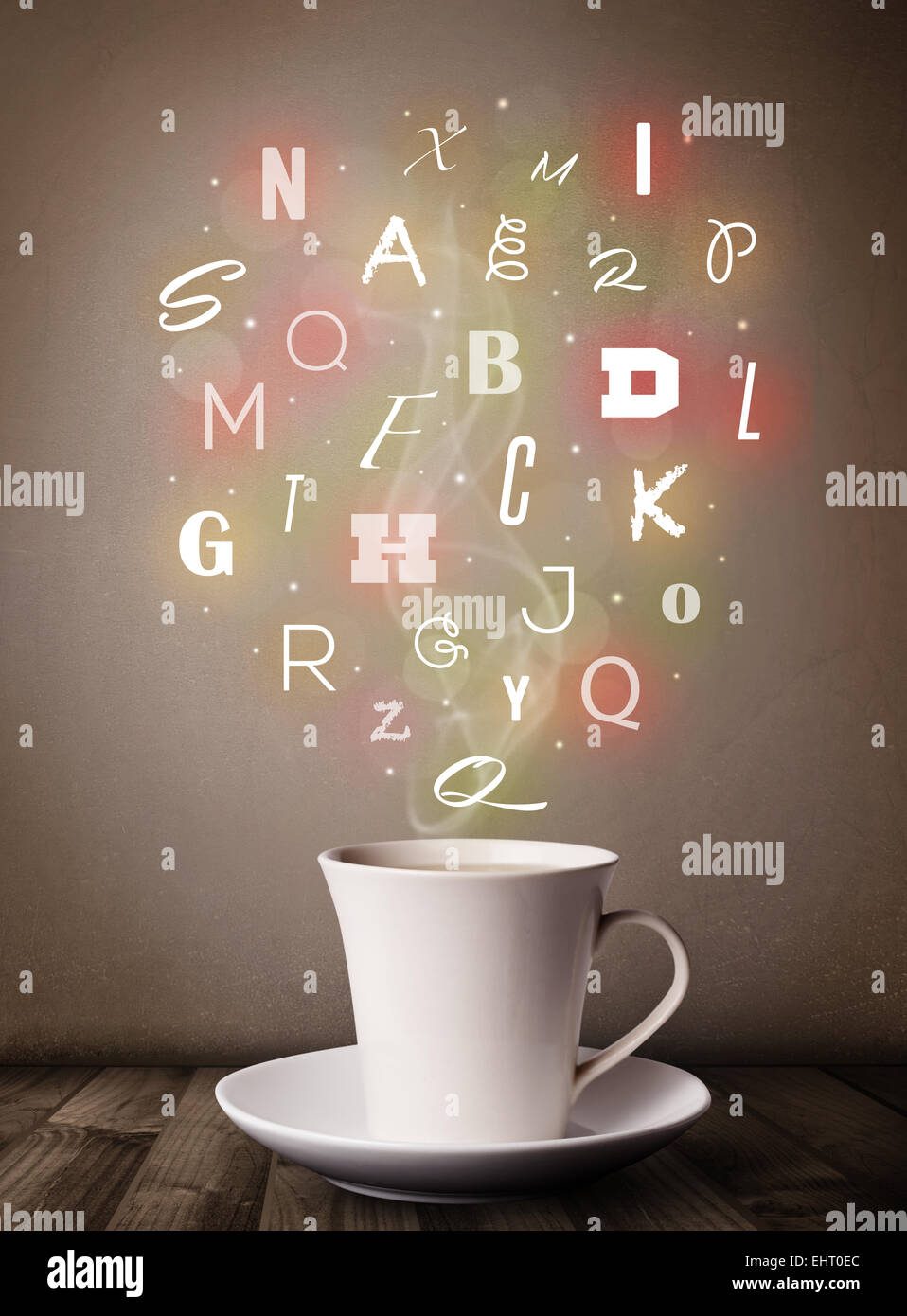 Food shop alphabet letters hi-res stock photography and images - Alamy