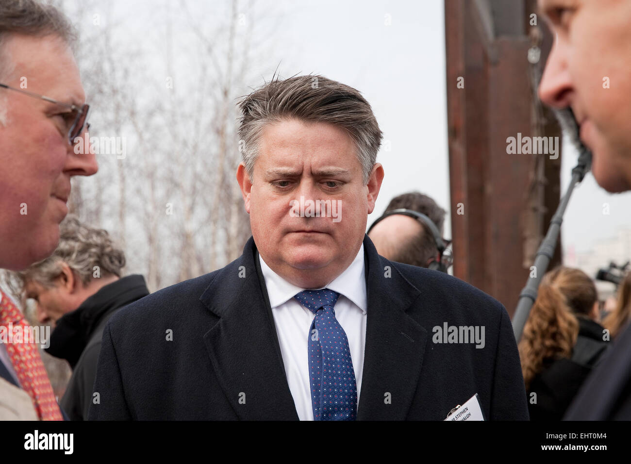 Deputy Mayor of london Stephen greenhalgh attends the 9/11 Steel ...