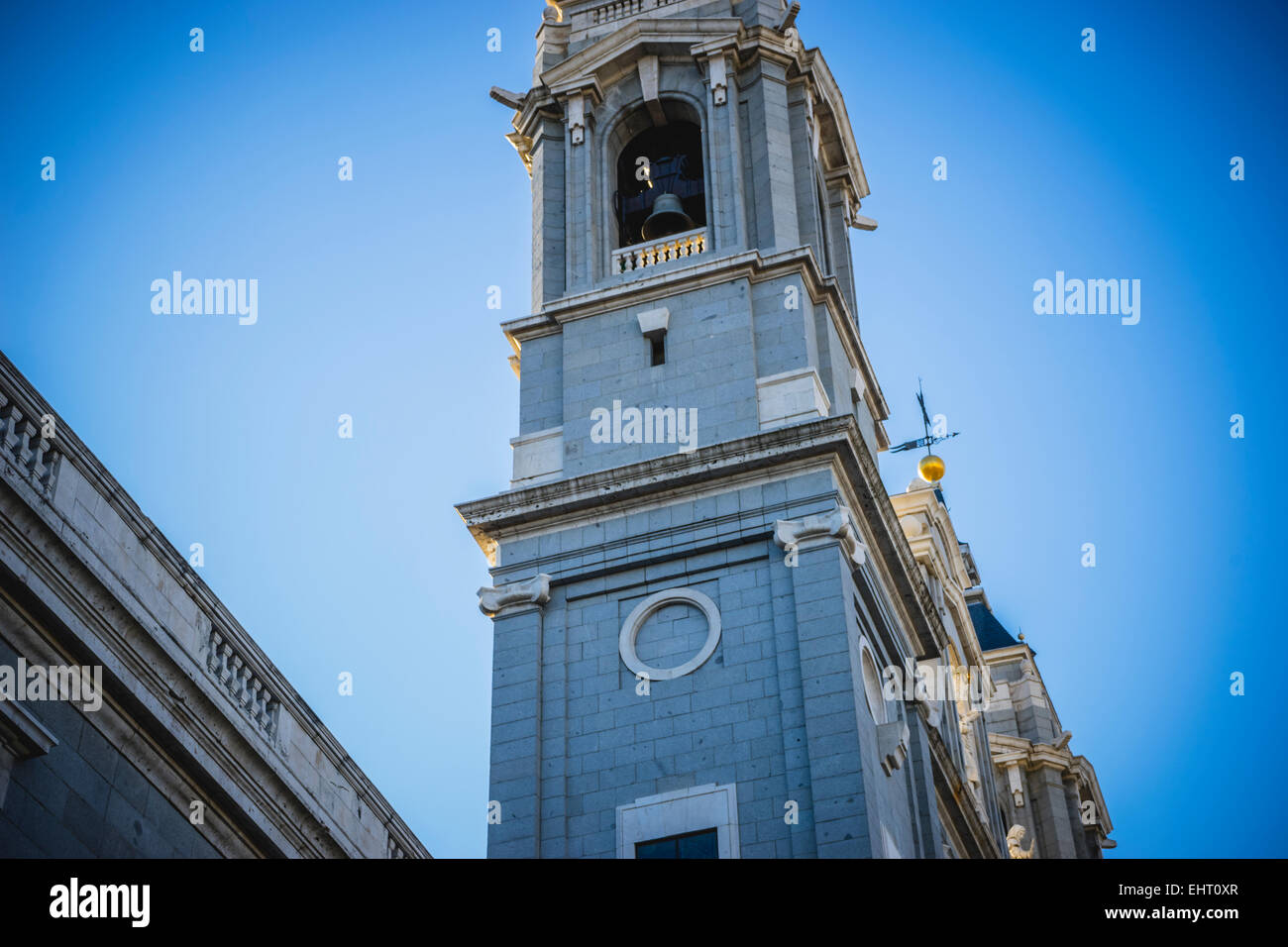 Real square white castle tower hi-res stock photography and images - Alamy
