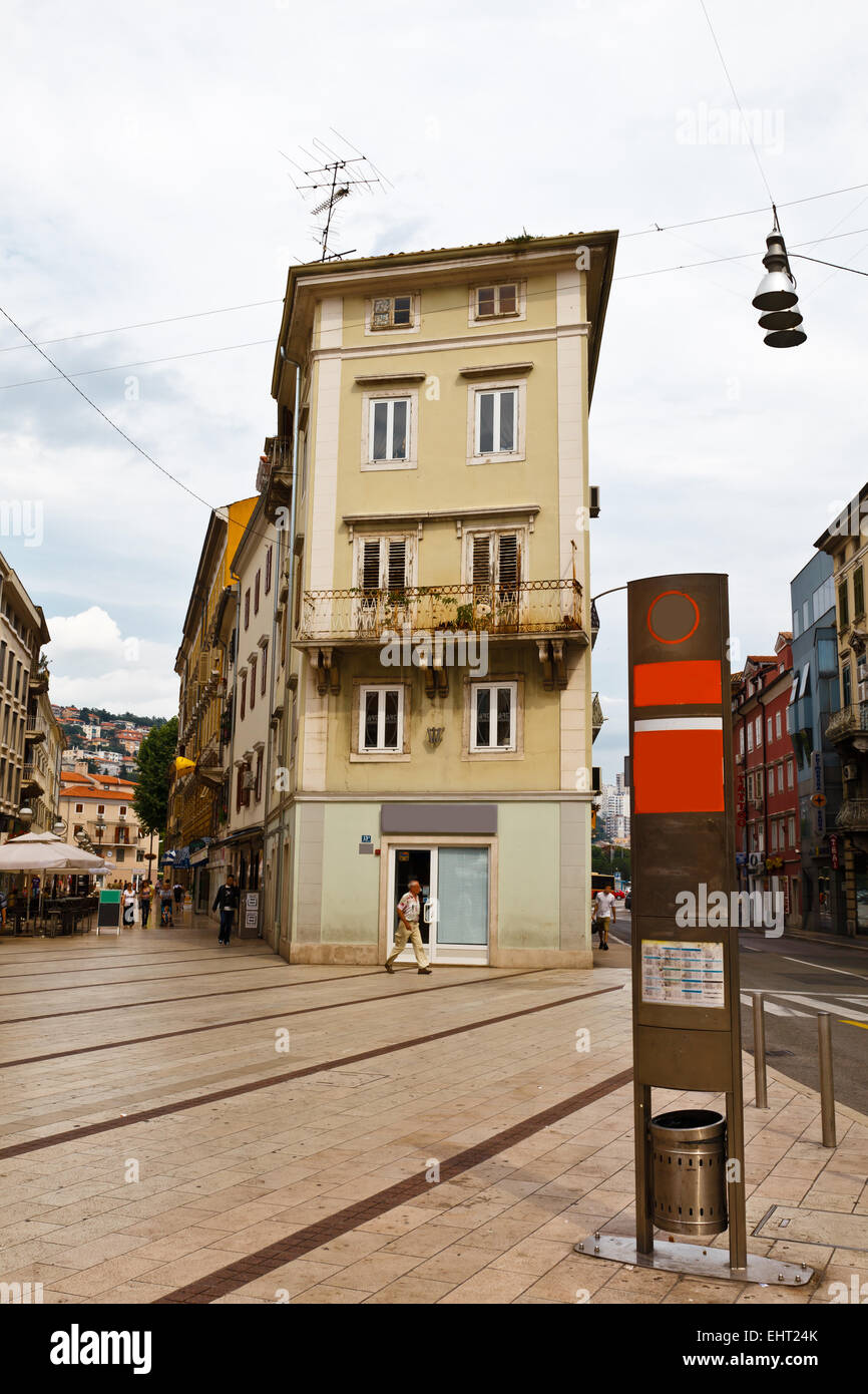 Center city rijeka in croatia hi-res stock photography and images - Alamy