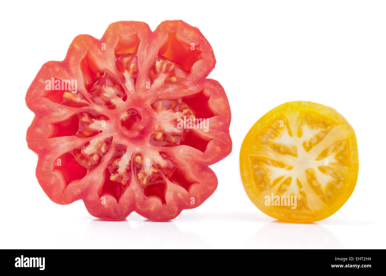 Red tomato flesh hi-res stock photography and images - Alamy