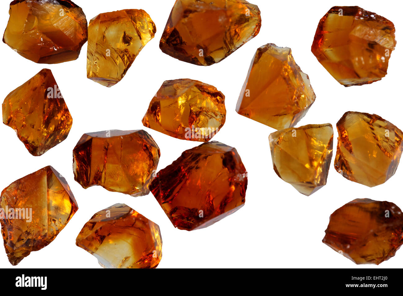 Citrine crystal 4 Stock Photo - Alamy