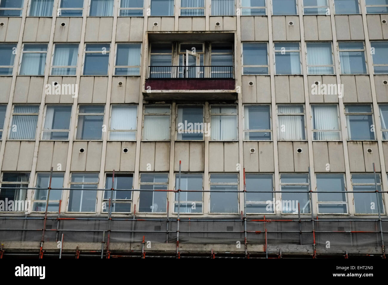 Derelict Office Block Stock Photo - Alamy