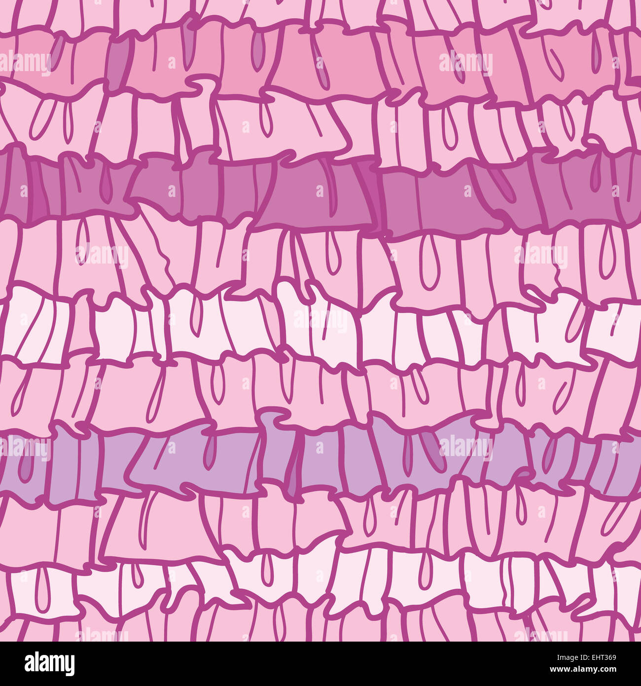 Pink ruffle fabric stripes seamless pattern background Stock Photo - Alamy