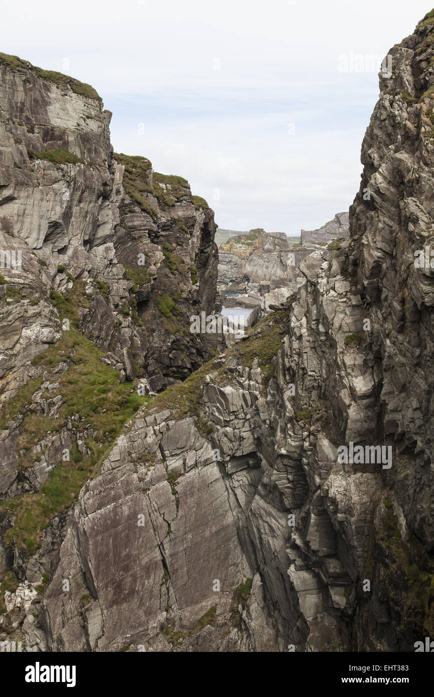Landscape at Mizen Head in Ireland Stock Photo - Alamy