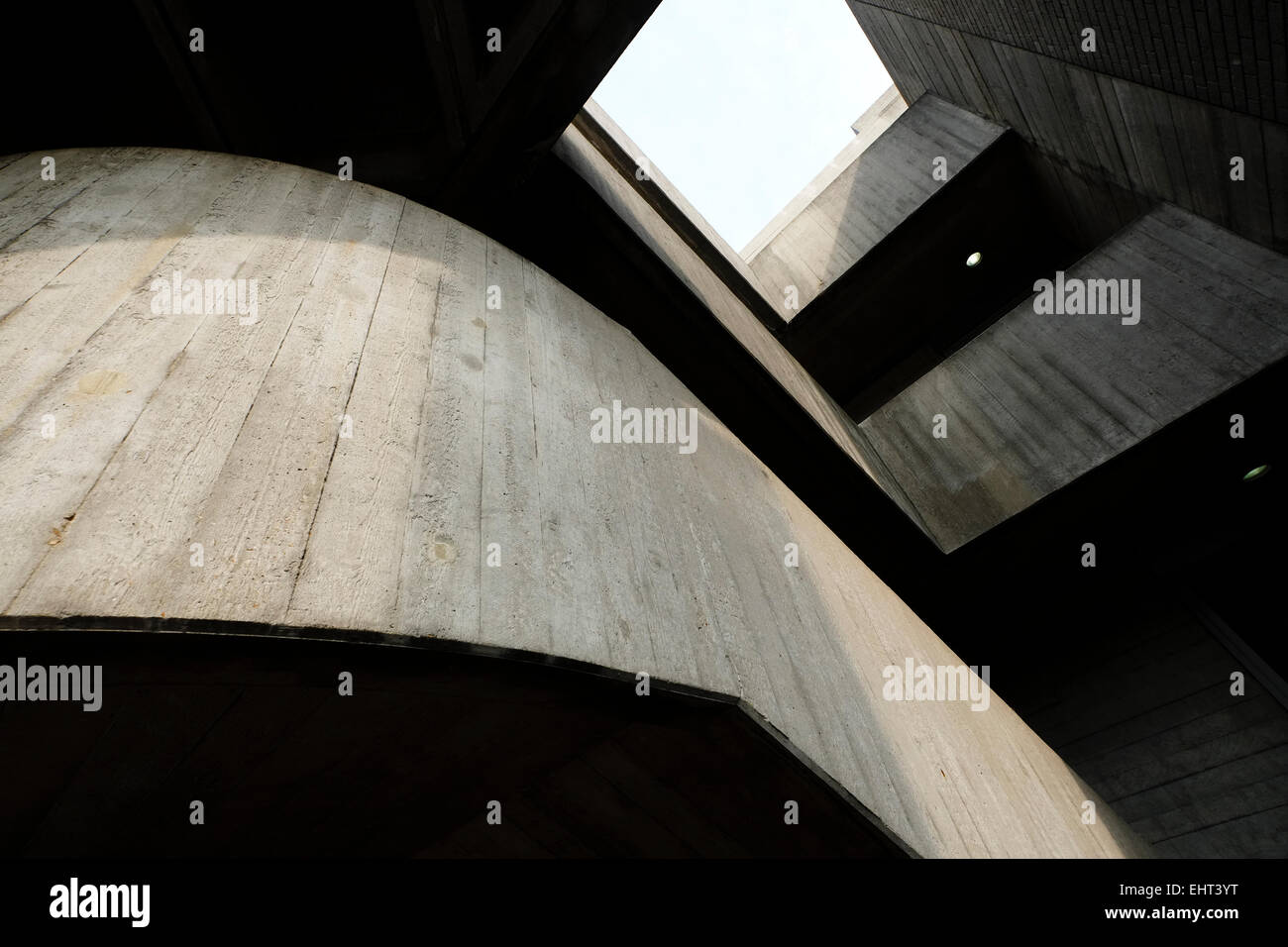 Brutalist Architecture Concrete Brutalism High Resolution Stock ...