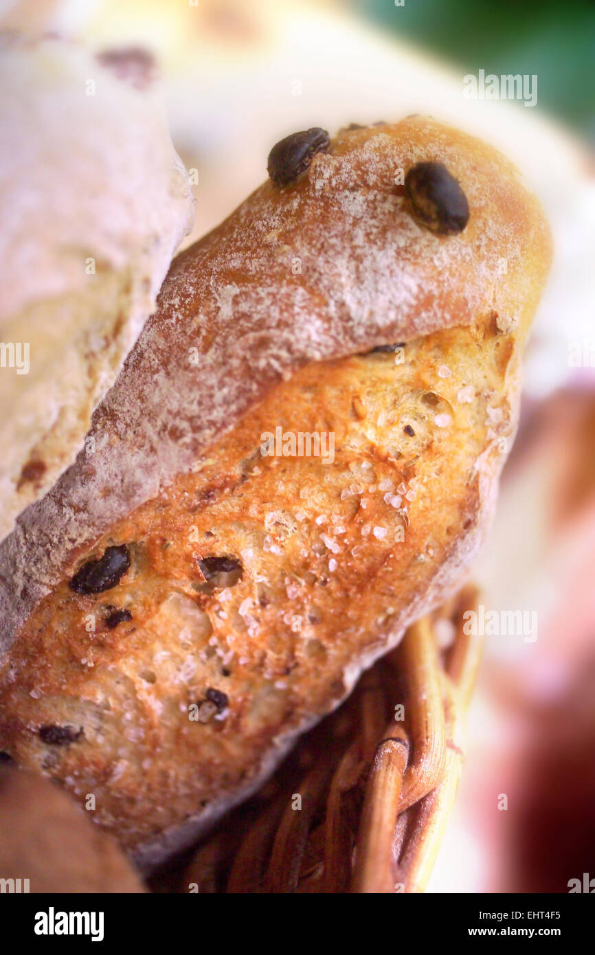 Crusty artisan bread / Loaf Stock Photo - Alamy