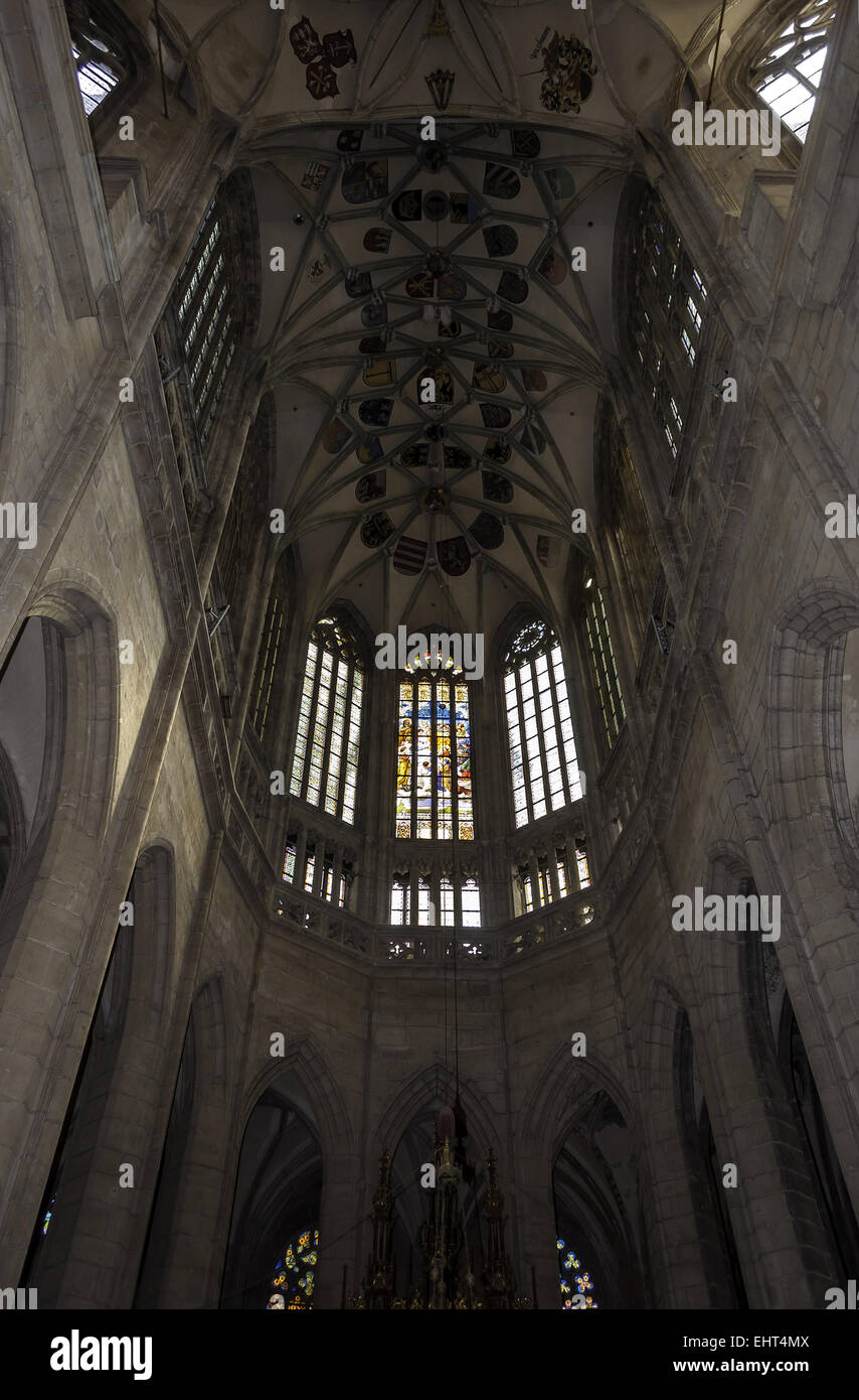 Saint Barbara's Church Stock Photo - Alamy