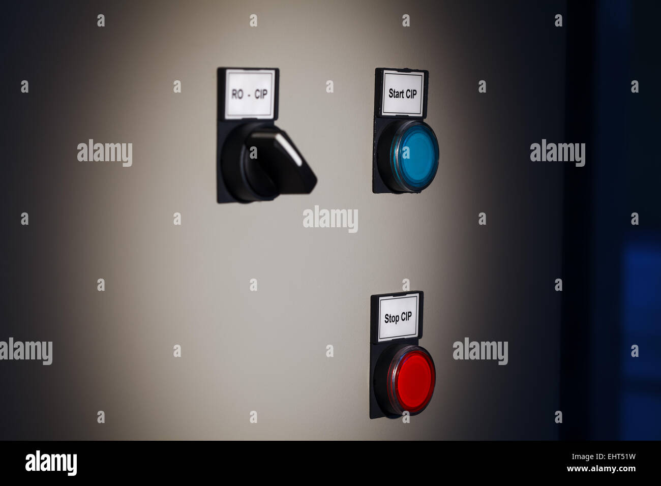 Industrial electric switch panel buttons hi-res stock photography and ...