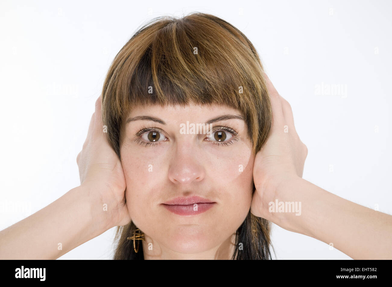 closed ears near Stock Photo - Alamy