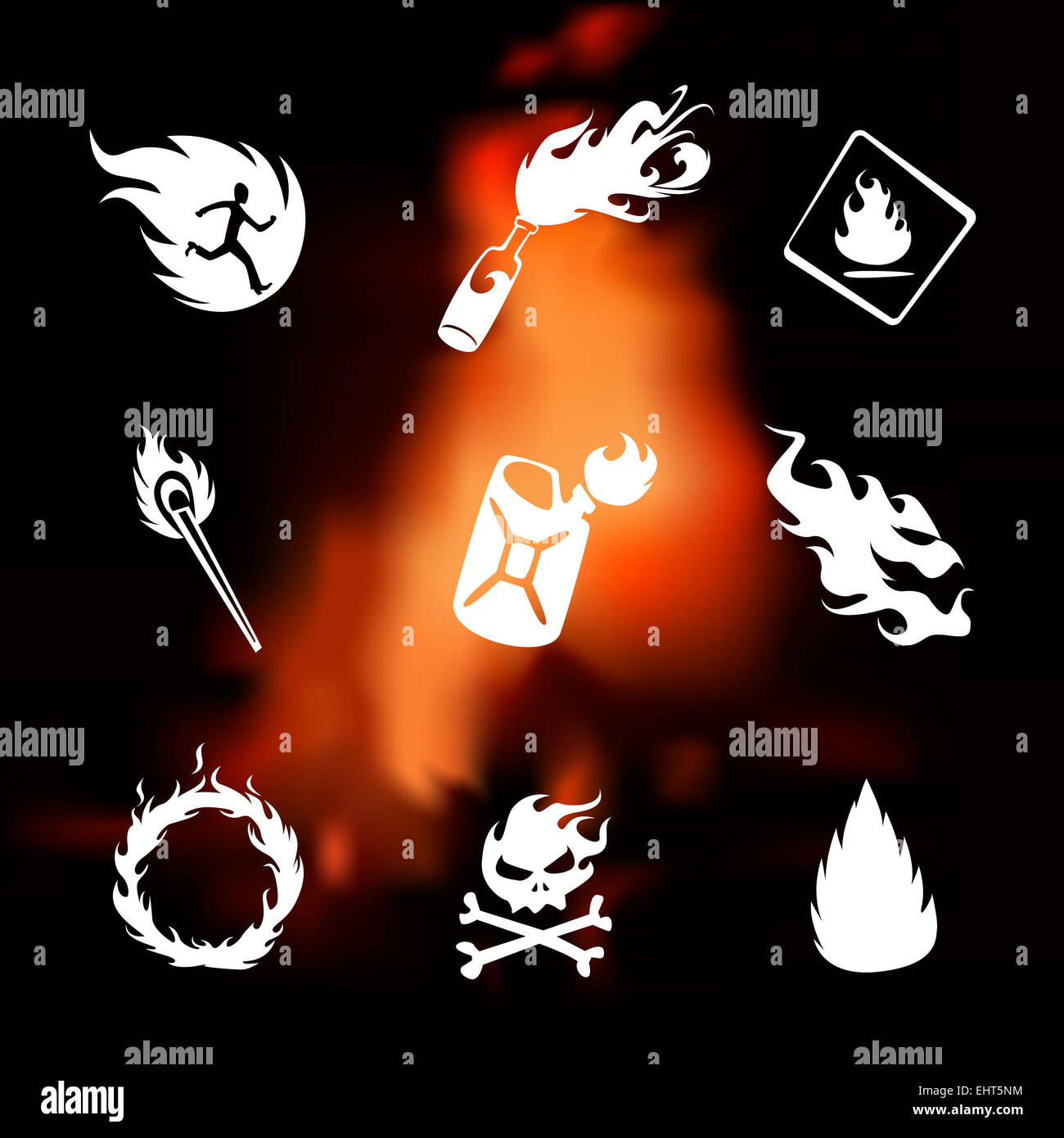 Fireball character hi-res stock photography and images - Alamy