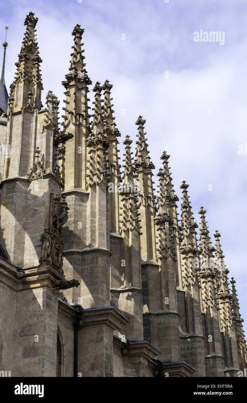 Saint Barbara's Church Stock Photo - Alamy