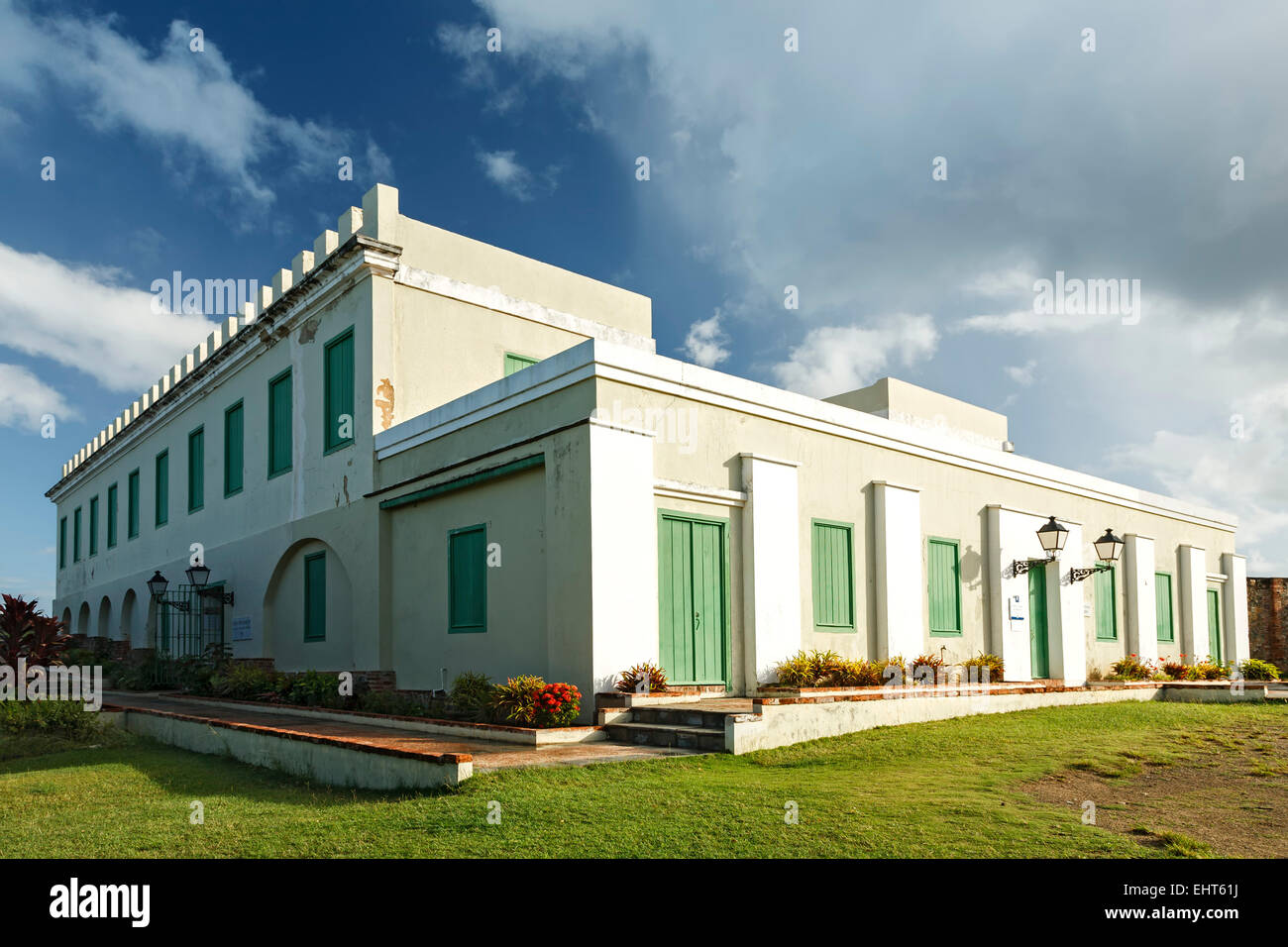 Fort and Museum Conde de Mirasol, Isabel Segunda, Vieques, Puerto Rico ...