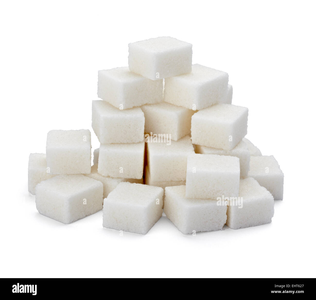 White cube sugar Cut Out Stock Images & Pictures - Alamy