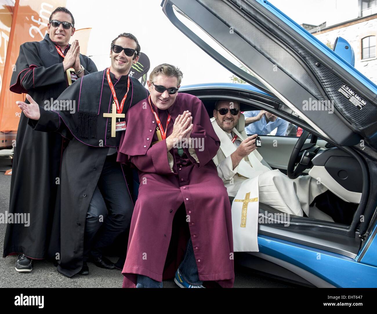 CANNONBALL 2014 departs from The Point Village, Dublin, Ireland - 12.09 ...
