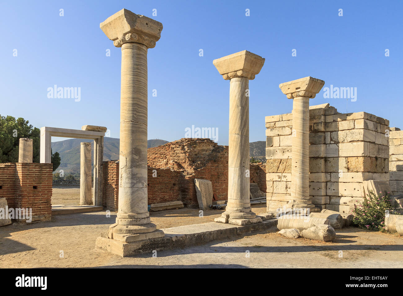 The Basilica of Saint John Turkey Stock Photo - Alamy