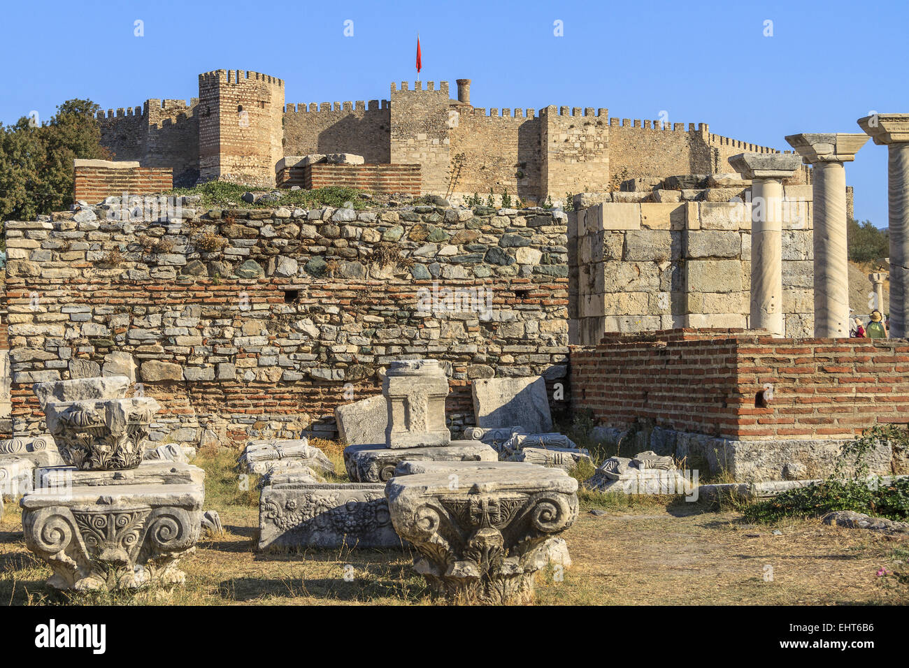 The Basilica of Saint John Turkey Stock Photo - Alamy